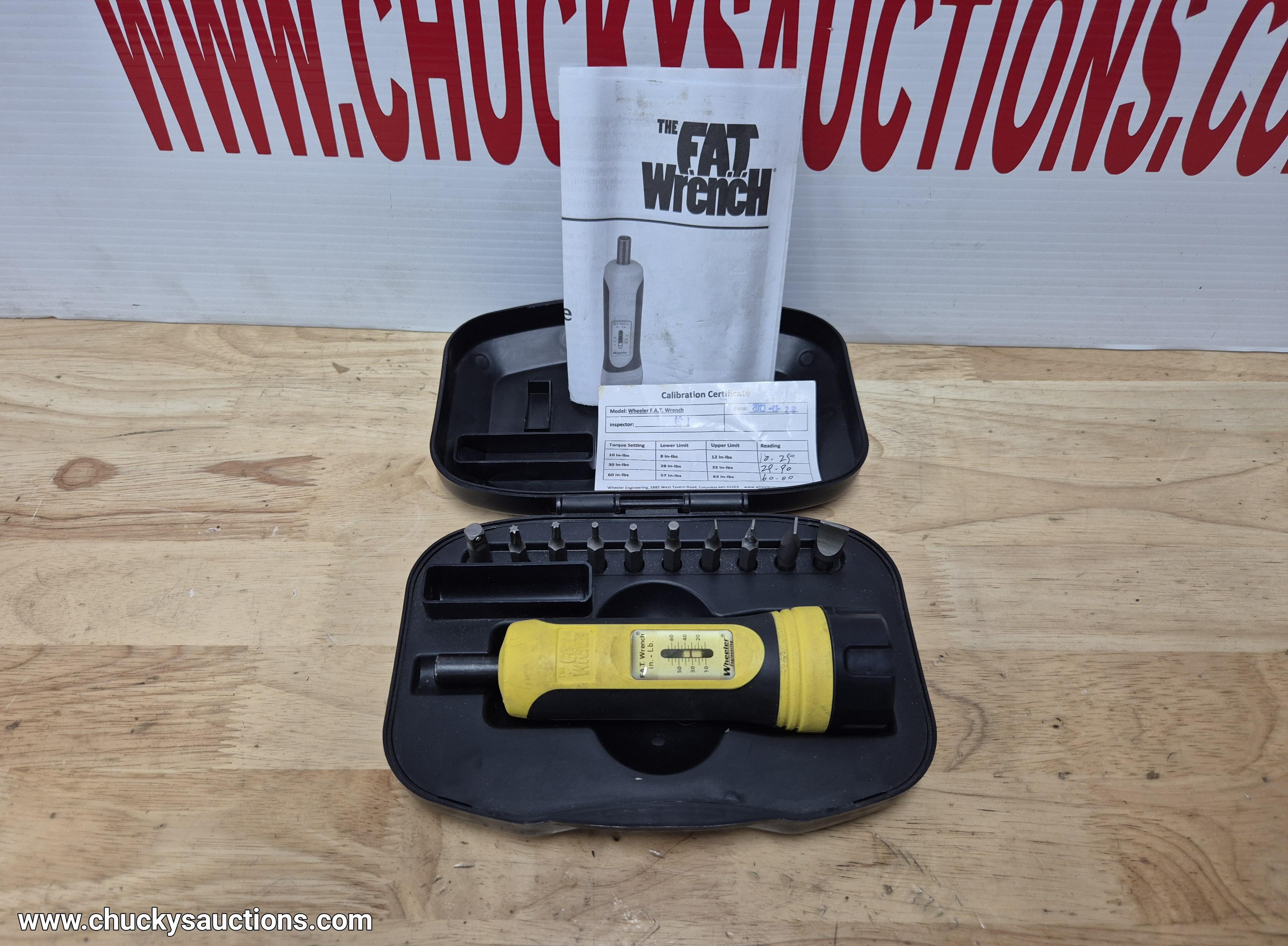 LOT 2074 FAT WRENCH TORQUE WRENCH - chuckysauctions.com