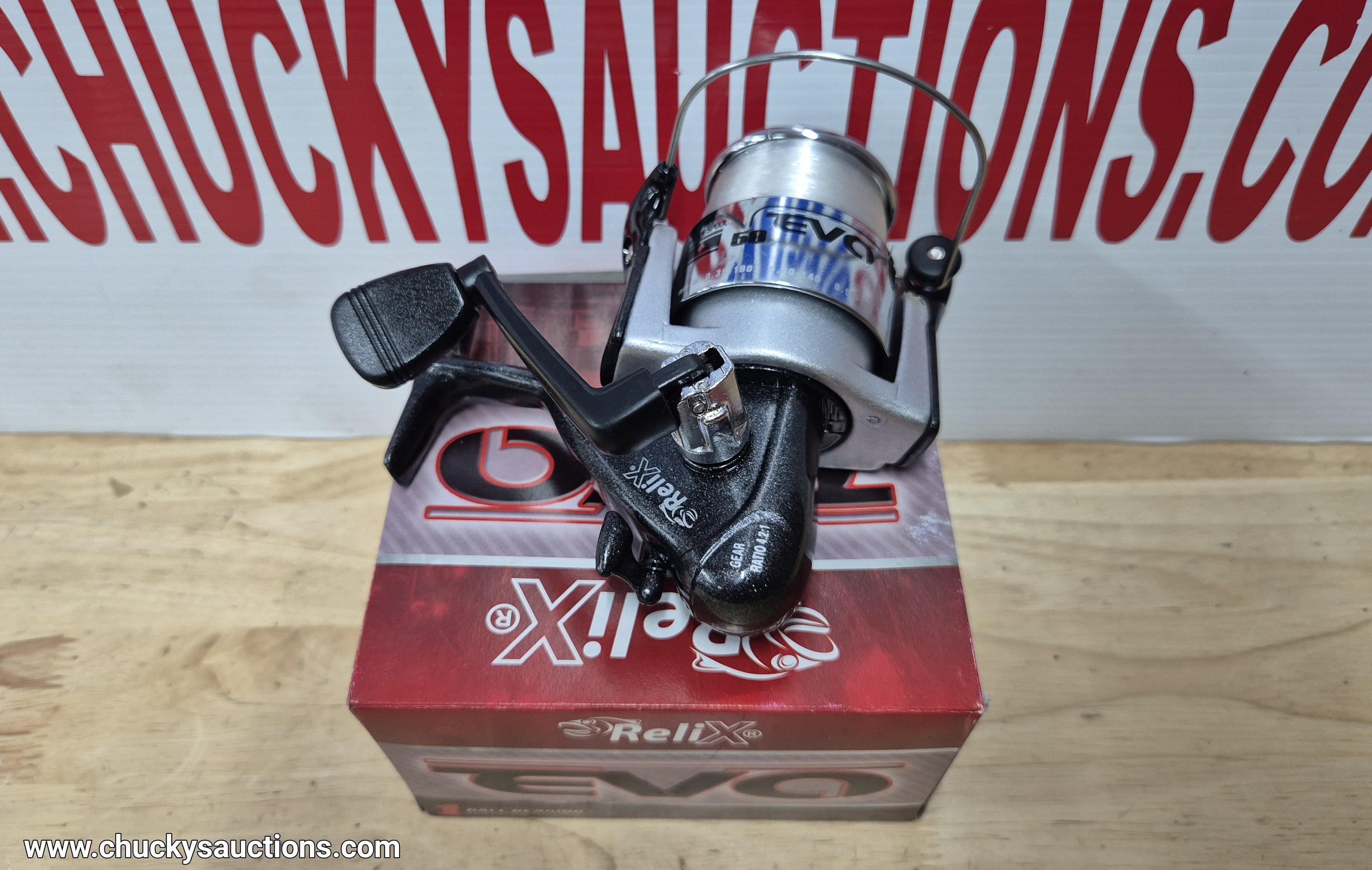 LOT 2094 EVO REEL 50 FISHING REEL - chuckysauctions.com